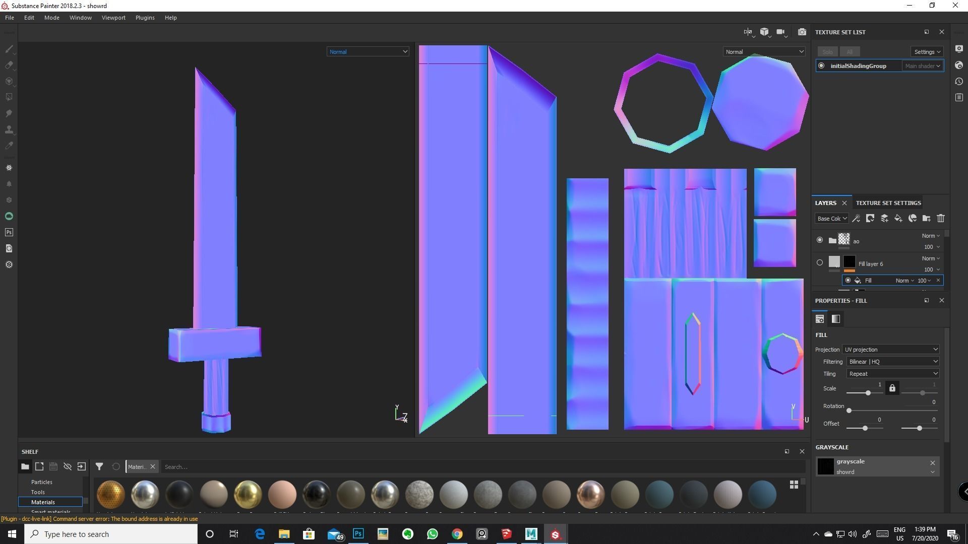 low poly melee weapons set free VR / AR / low-poly 3D model | CGTrader
