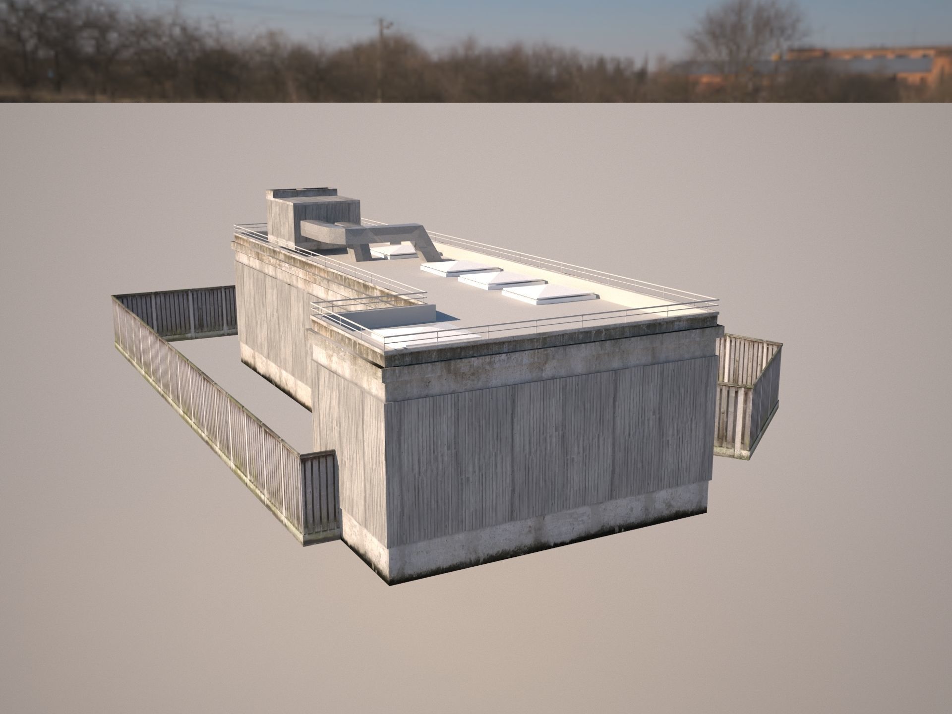 3d Entourage Buildings Context 3D model | CGTrader
