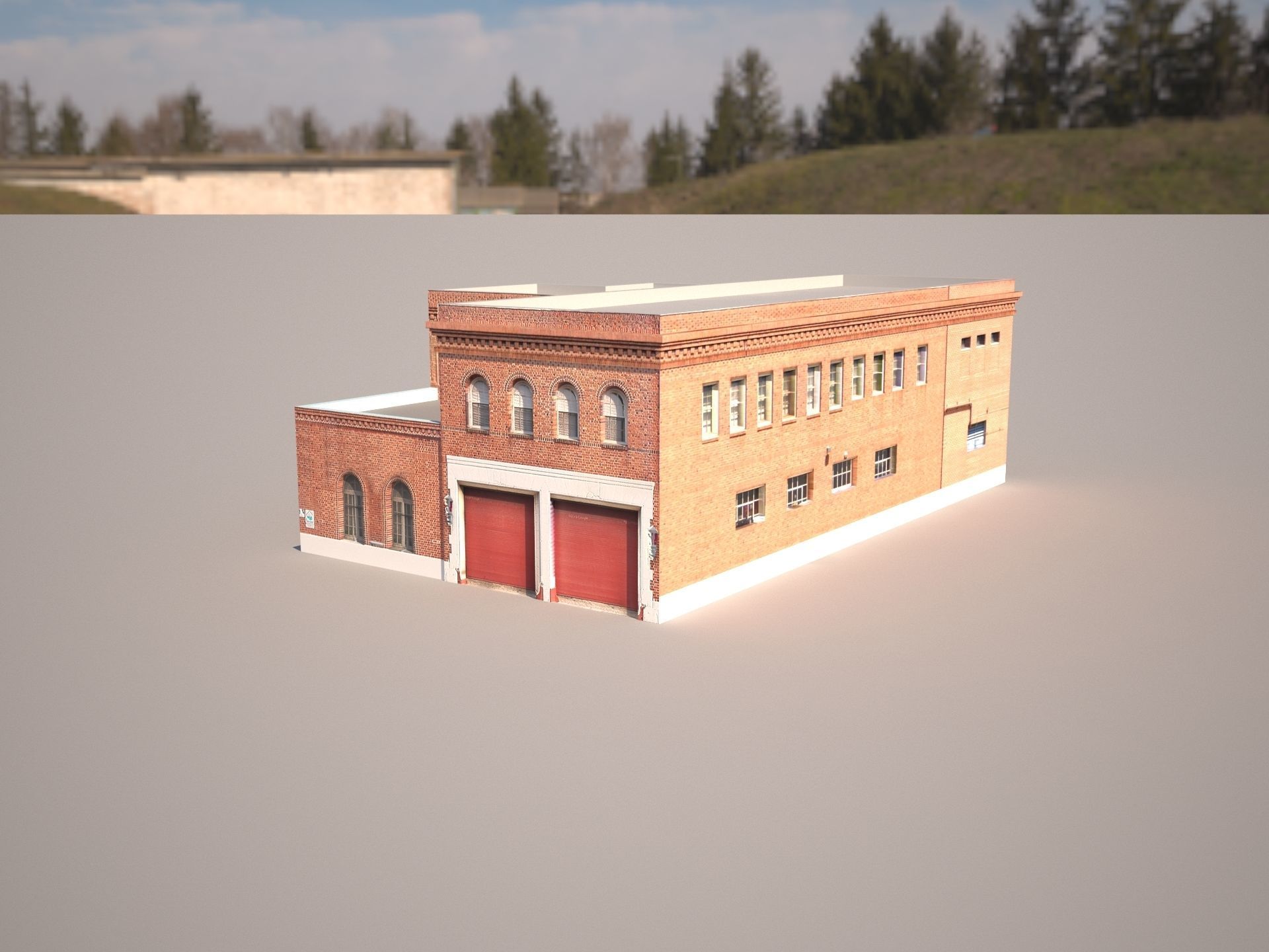 3d Entourage Buildings Context 3D model | CGTrader