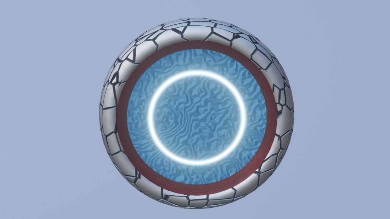 Magic Portal animated 3D | CGTrader