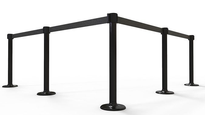 rope post 3D model | CGTrader