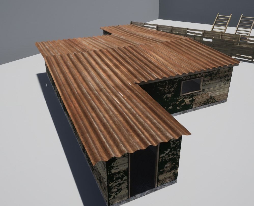 3D model Modular wood Construction pack VR / AR / low-poly | CGTrader