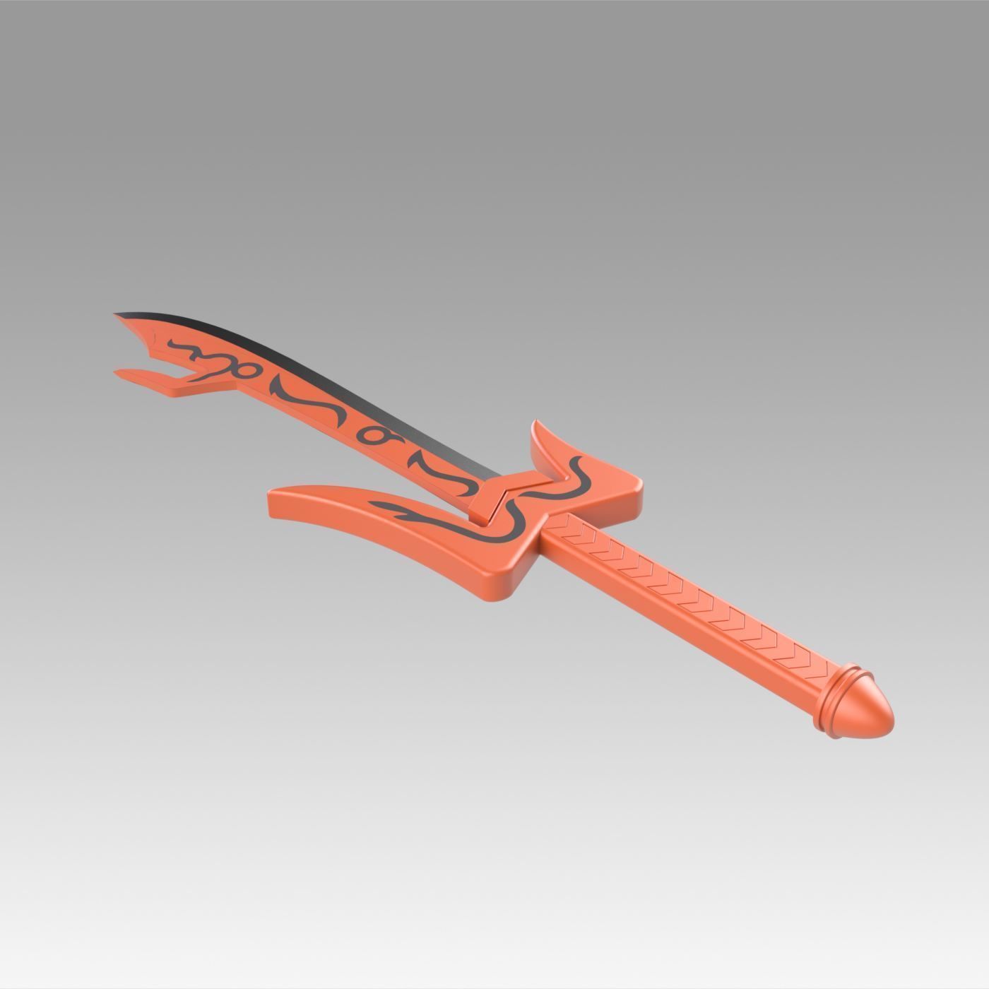 Kamen Rider Den-O Momotaros Sword Cosplay Weapon Prop 3D model | CGTrader