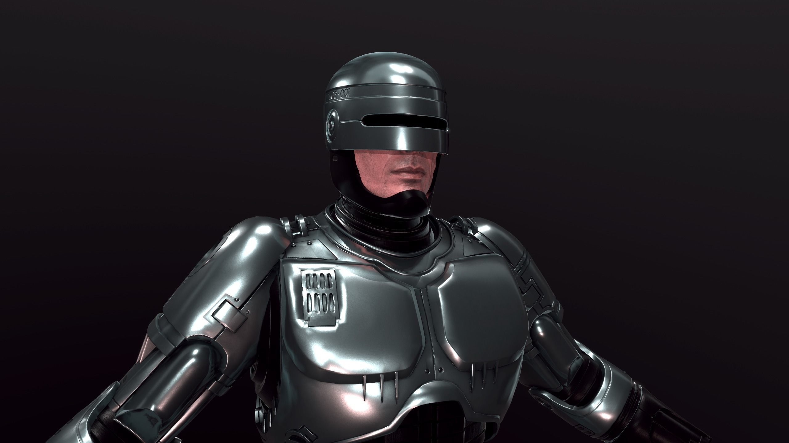Robocop 3D model rigged | CGTrader