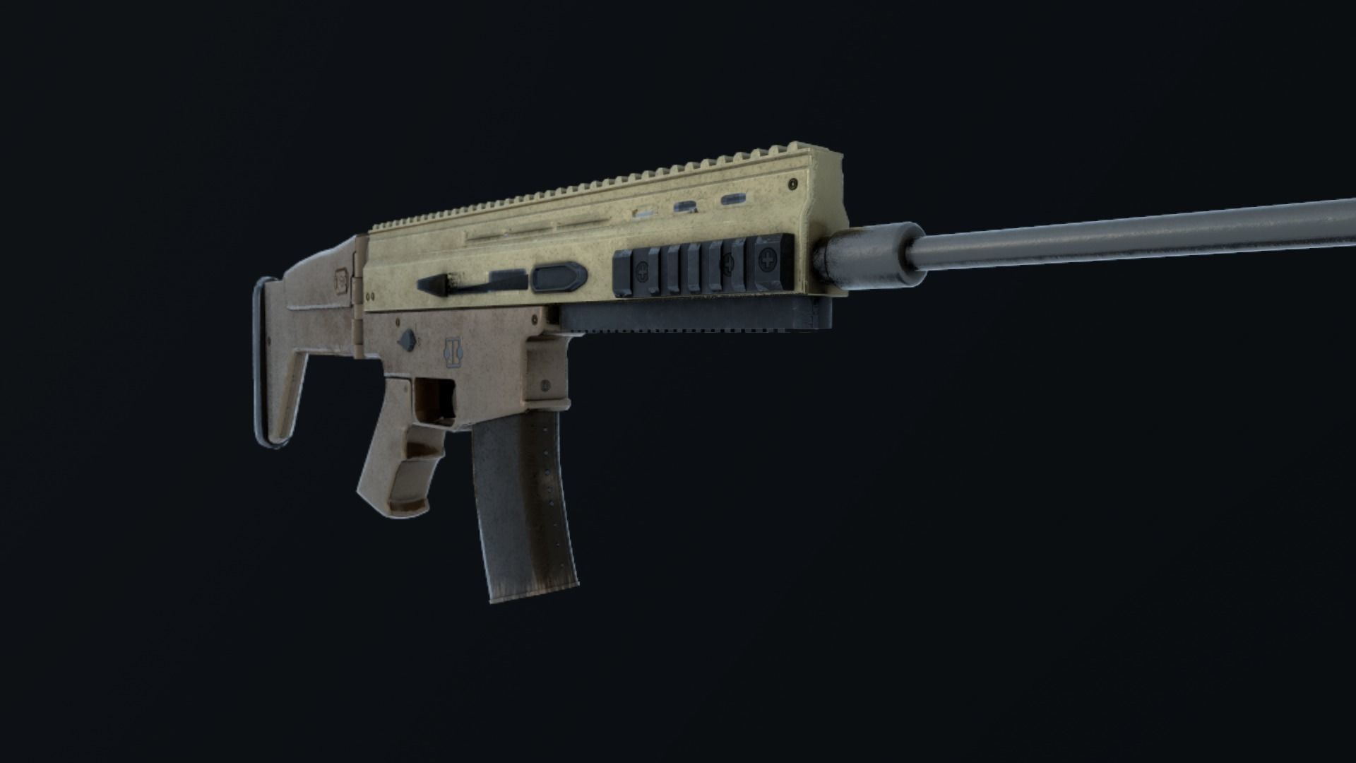 3D model SCAR AR VR / AR / low-poly | CGTrader