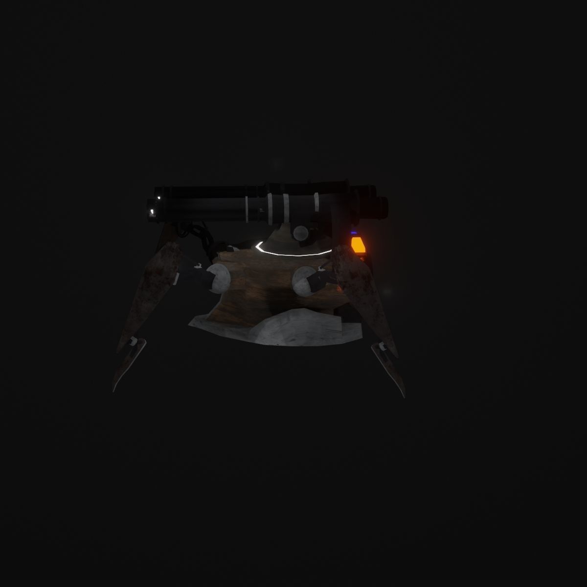 Cyber spider 3D model | CGTrader