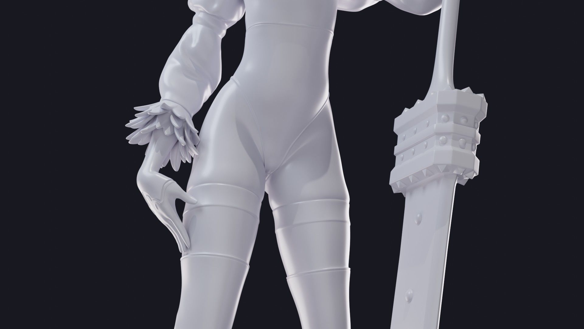 2B - Nier Automata 3D model 3D printable | CGTrader