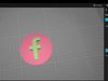 facebook icon 3D model | CGTrader