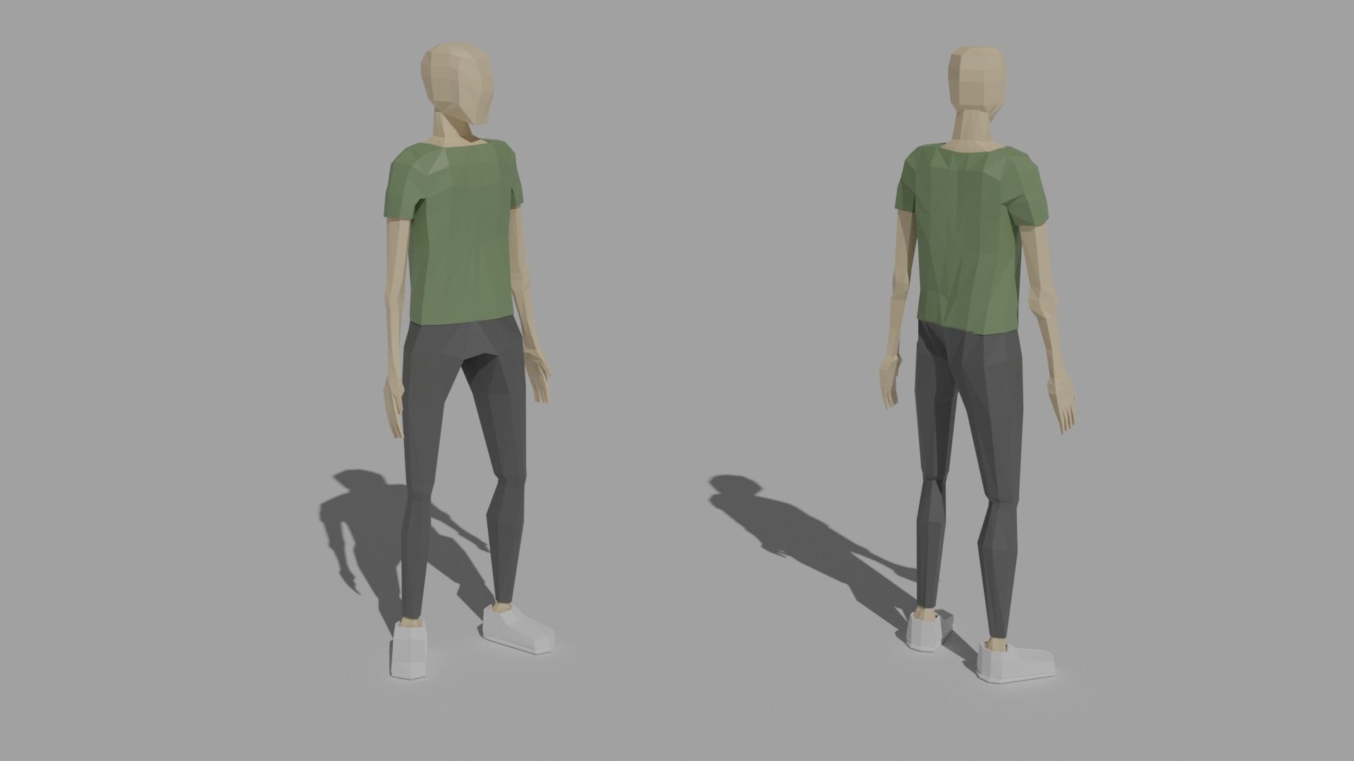 3D asset Low-Poly Rigged Character | CGTrader