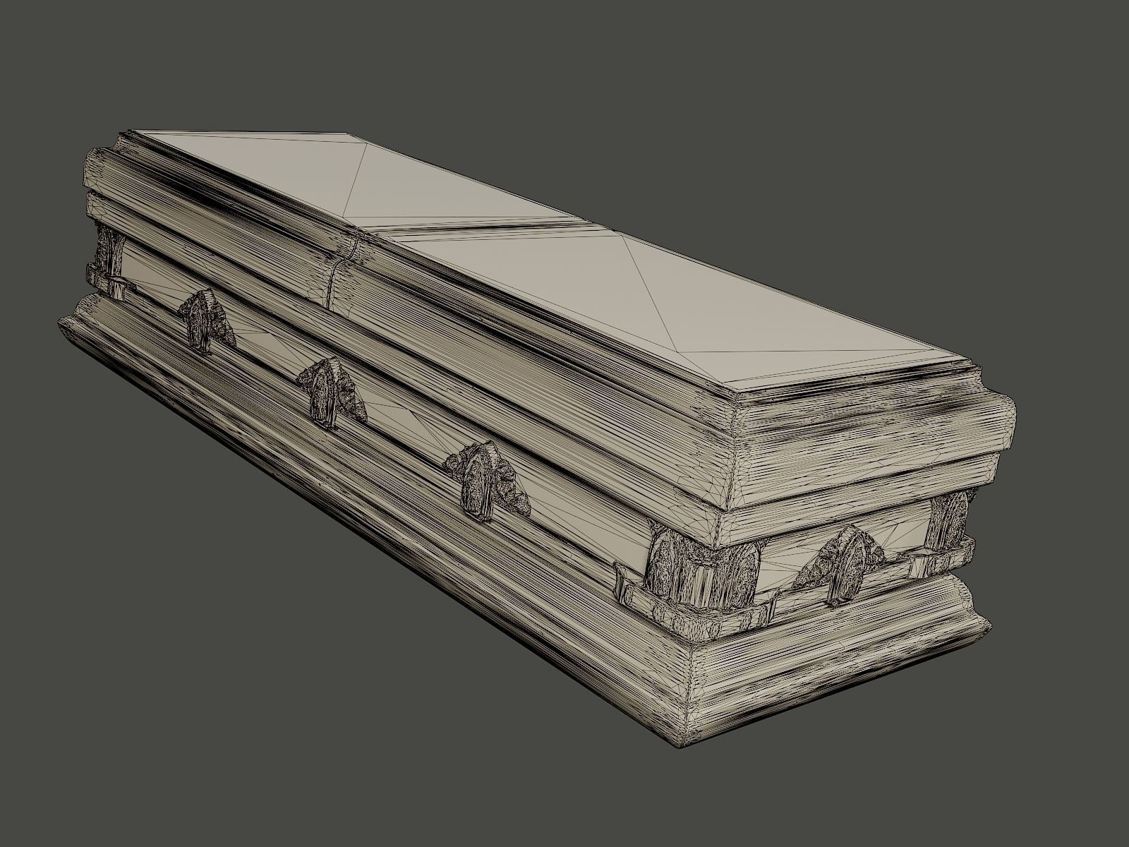 Coffin Model free 3D model 3D printable | CGTrader