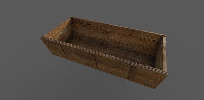 3D model Trough Low-poly 3D model VR / AR / low-poly | CGTrader