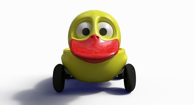 Duck car 3D model | CGTrader