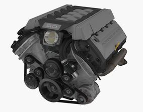 Low-poly Engine 3D Models | CGTrader