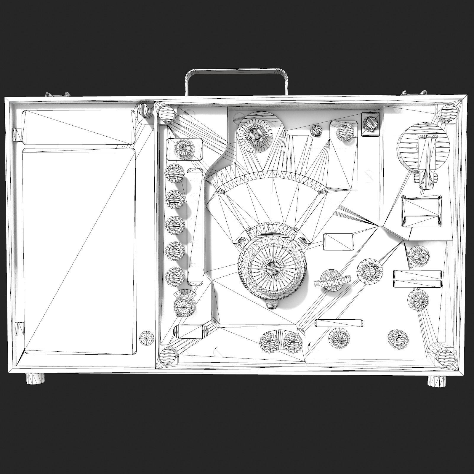 Soviet Military Radio free VR / AR / low-poly 3D model | CGTrader