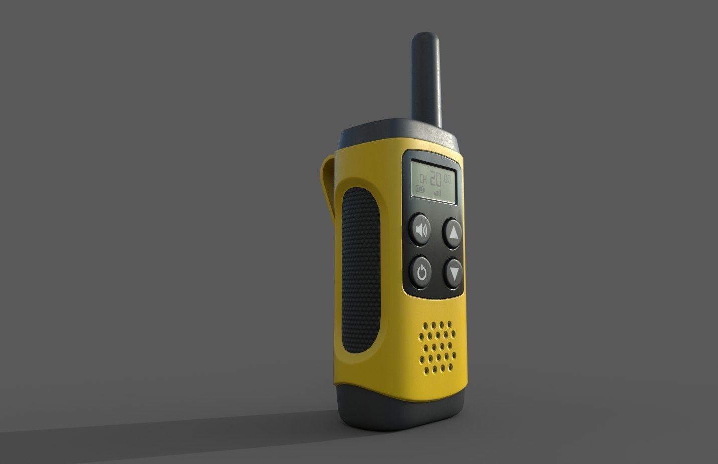 3D model Walkie talkie radio VR / AR / low-poly | CGTrader