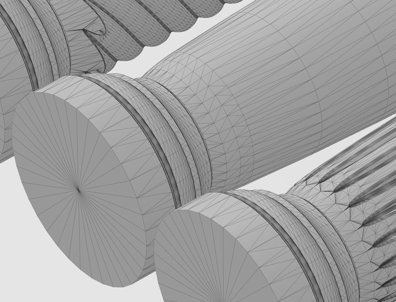 Miniature model making columns 3D model 3D printable | CGTrader