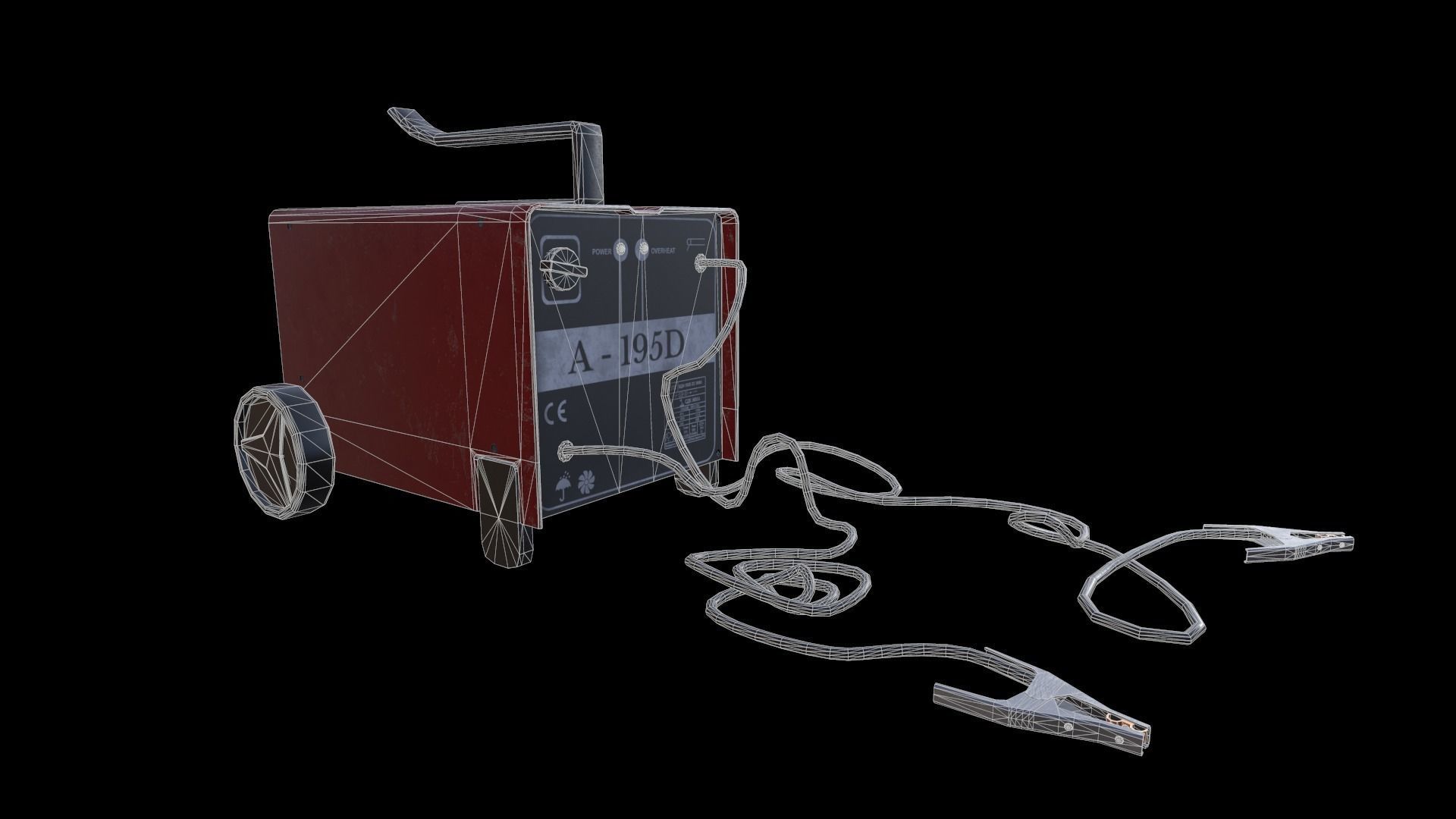 Welding machine 3D model | CGTrader