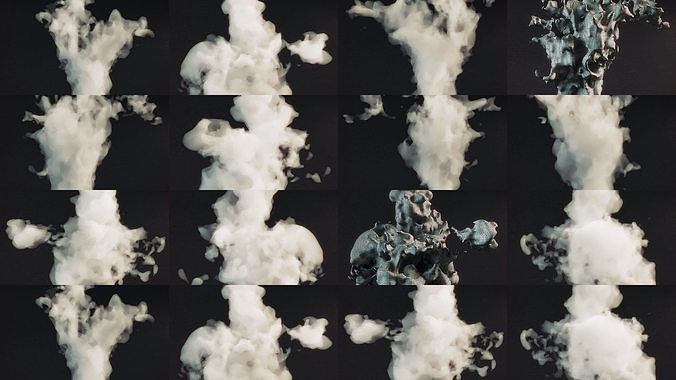 Smoke Pack 50 Models 3D Model Collection | CGTrader