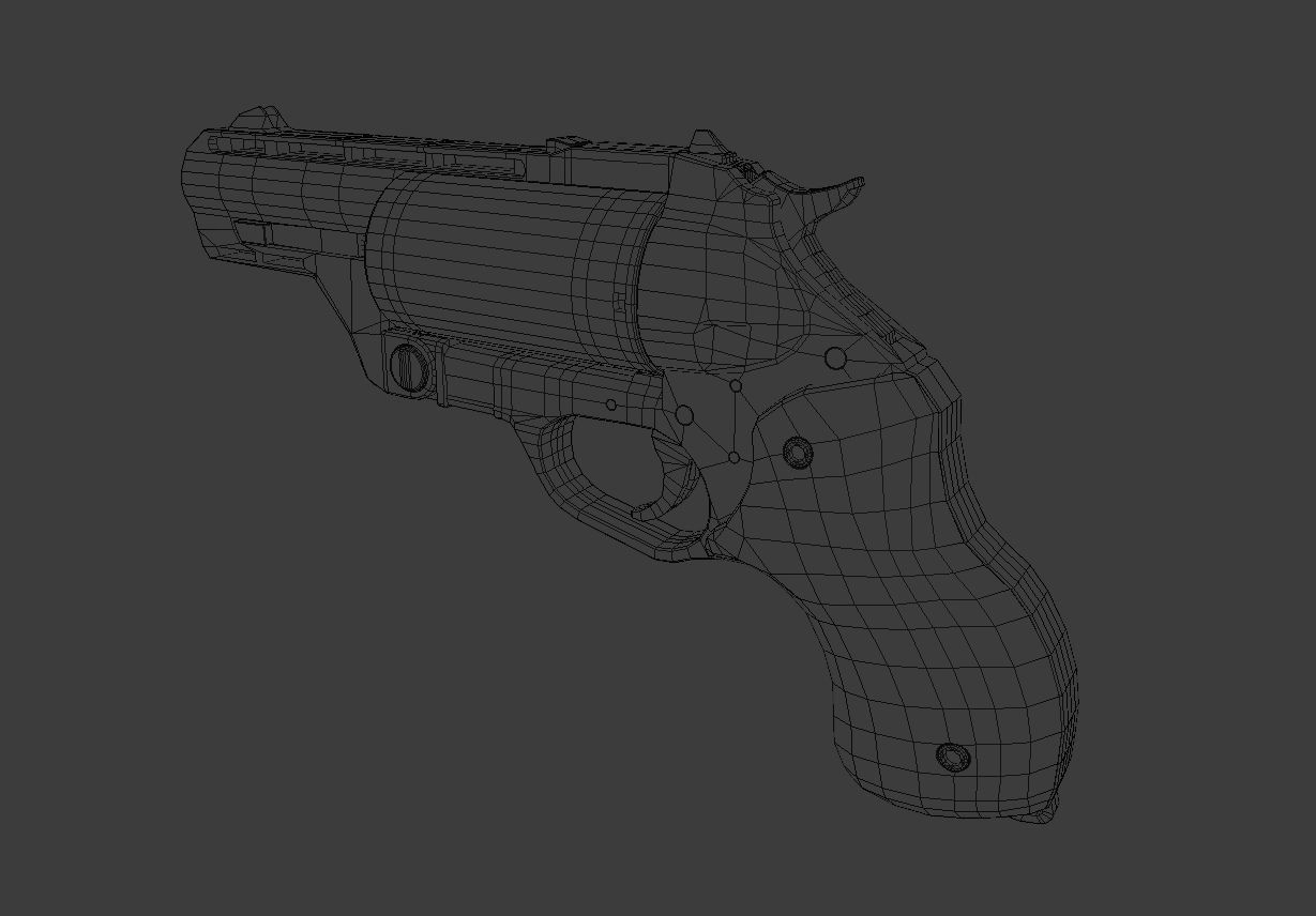 3D model Arbiter 556 Revolver VR / AR / low-poly rigged | CGTrader