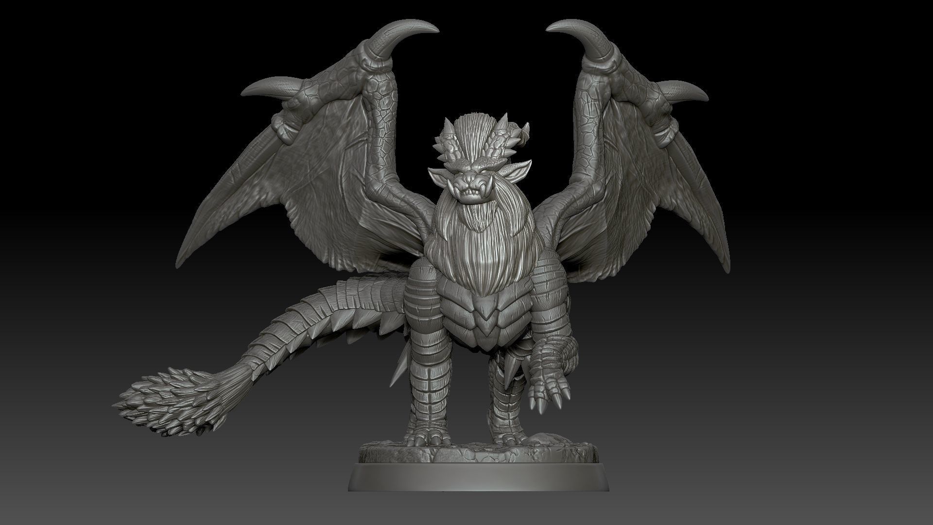 Teostra - Monster Hunter - 3D Fan Art - 3D model 3D printable | CGTrader