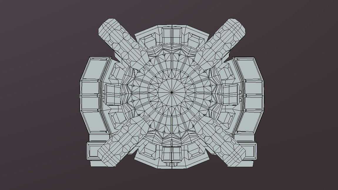 3D model Atomic Core VR / AR / low-poly | CGTrader