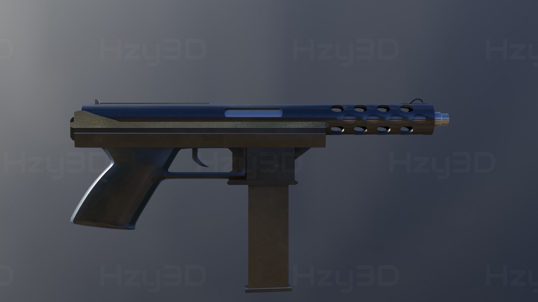 Tec 9 Pistol 3D model | CGTrader