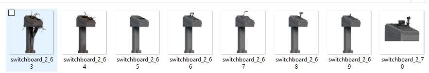 2D switchboard 2 Texture | CGTrader