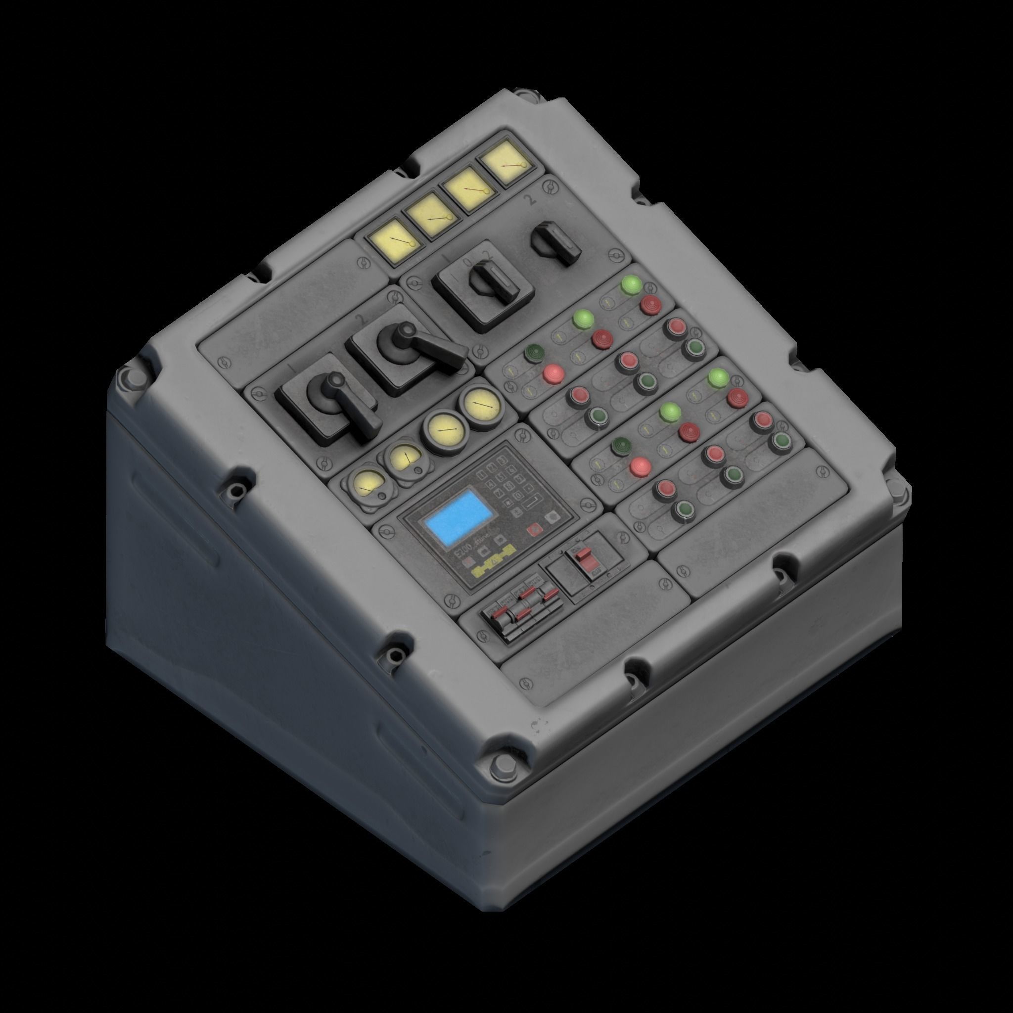 2D switchboard 2 Texture | CGTrader