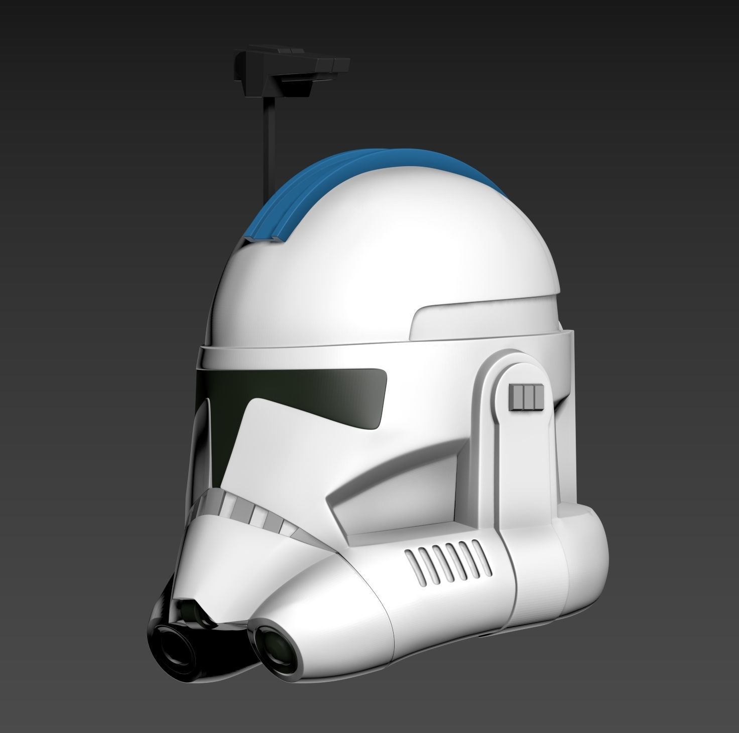 Star Wars Clone ARC Trooper Phase II Fives Helmet Cosplay 3D model 3D ...