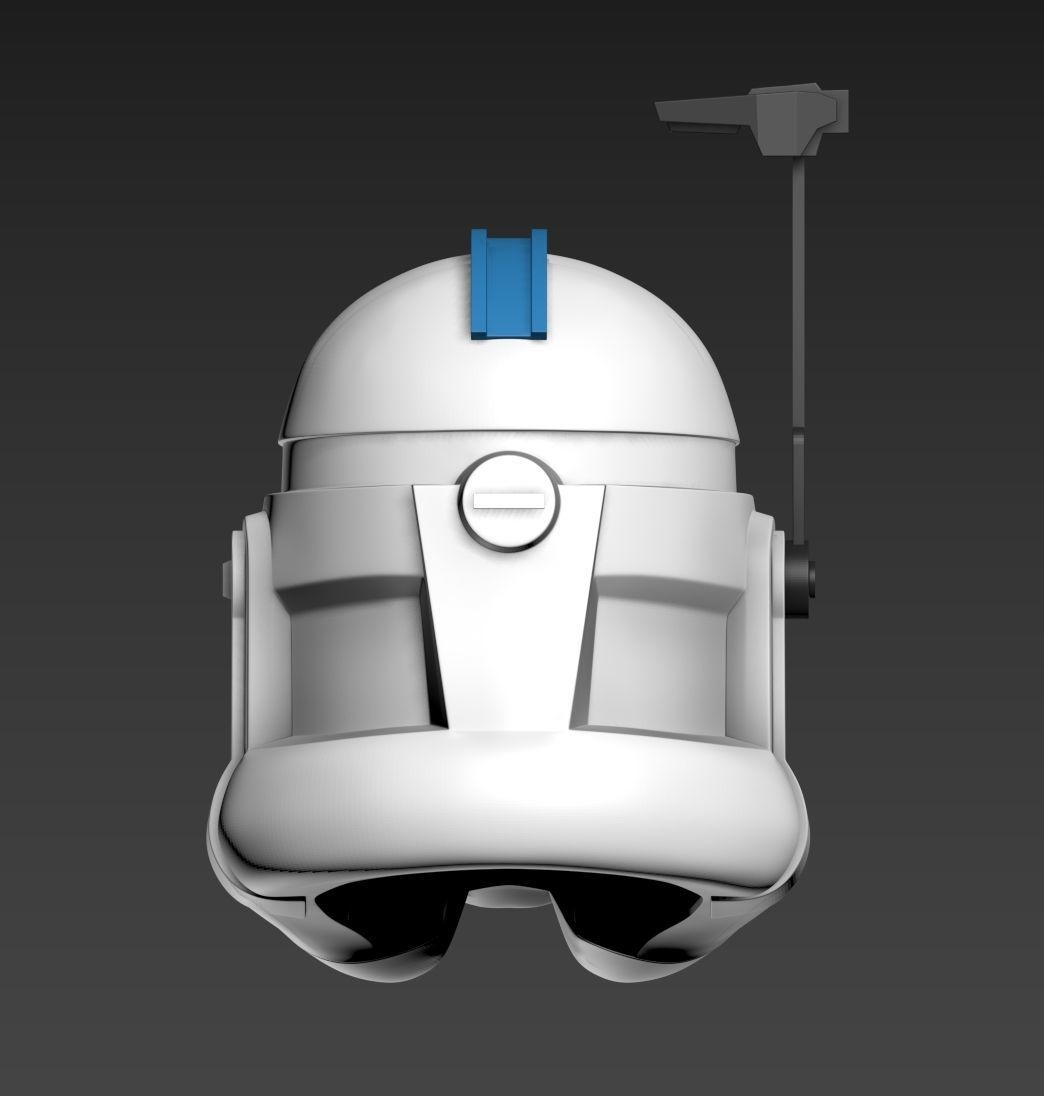 Star Wars Clone ARC Trooper Phase II Fives Helmet Cosplay 3D model 3D ...