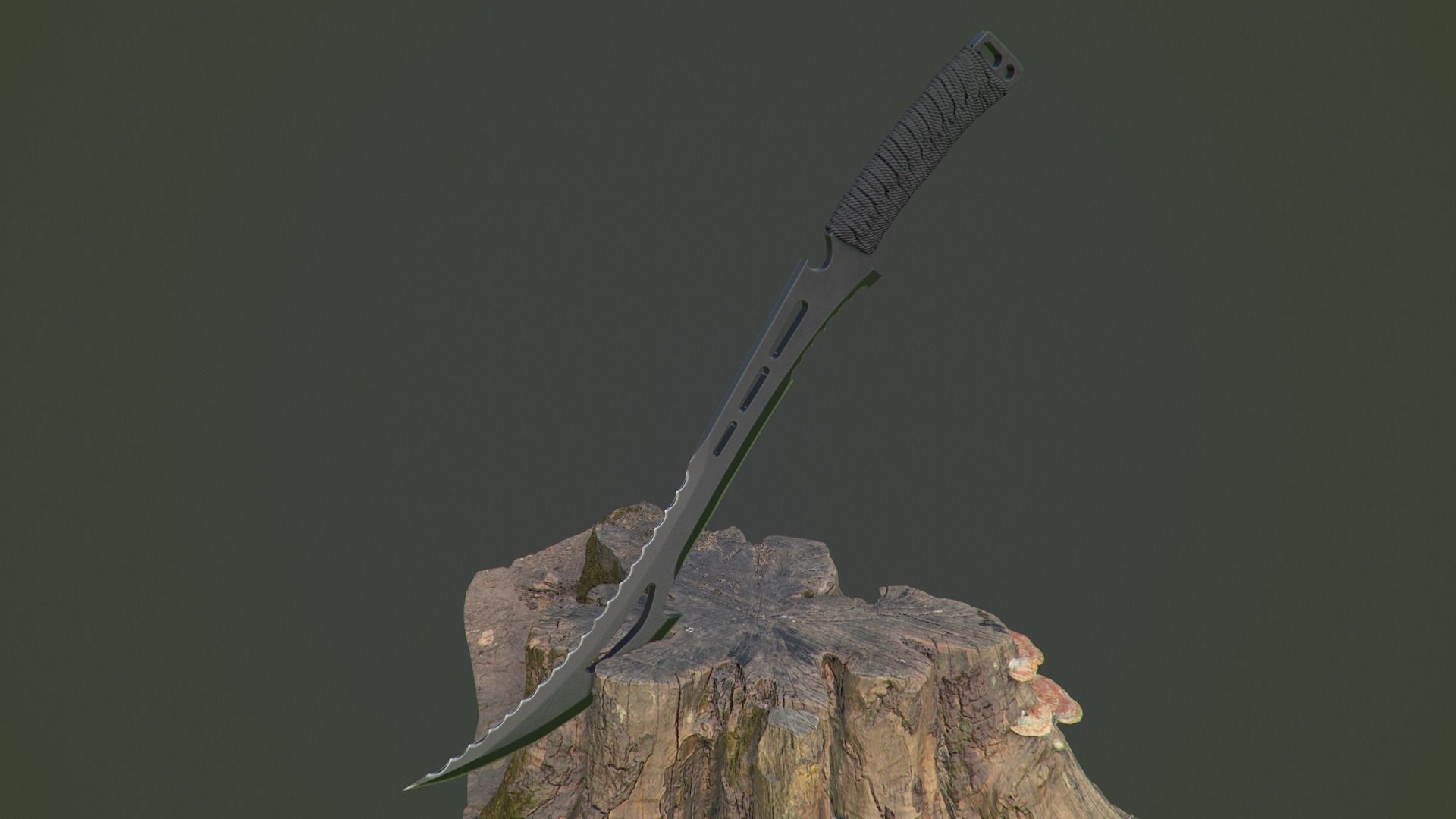 3D model Machete knife VR / AR / low-poly | CGTrader