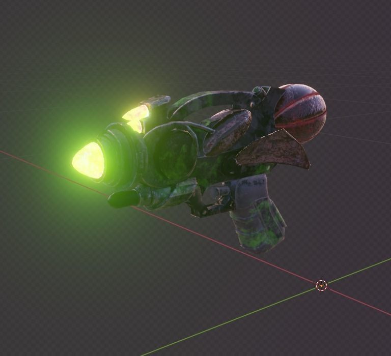 3D model sci-fi alien weapon VR / AR / low-poly | CGTrader