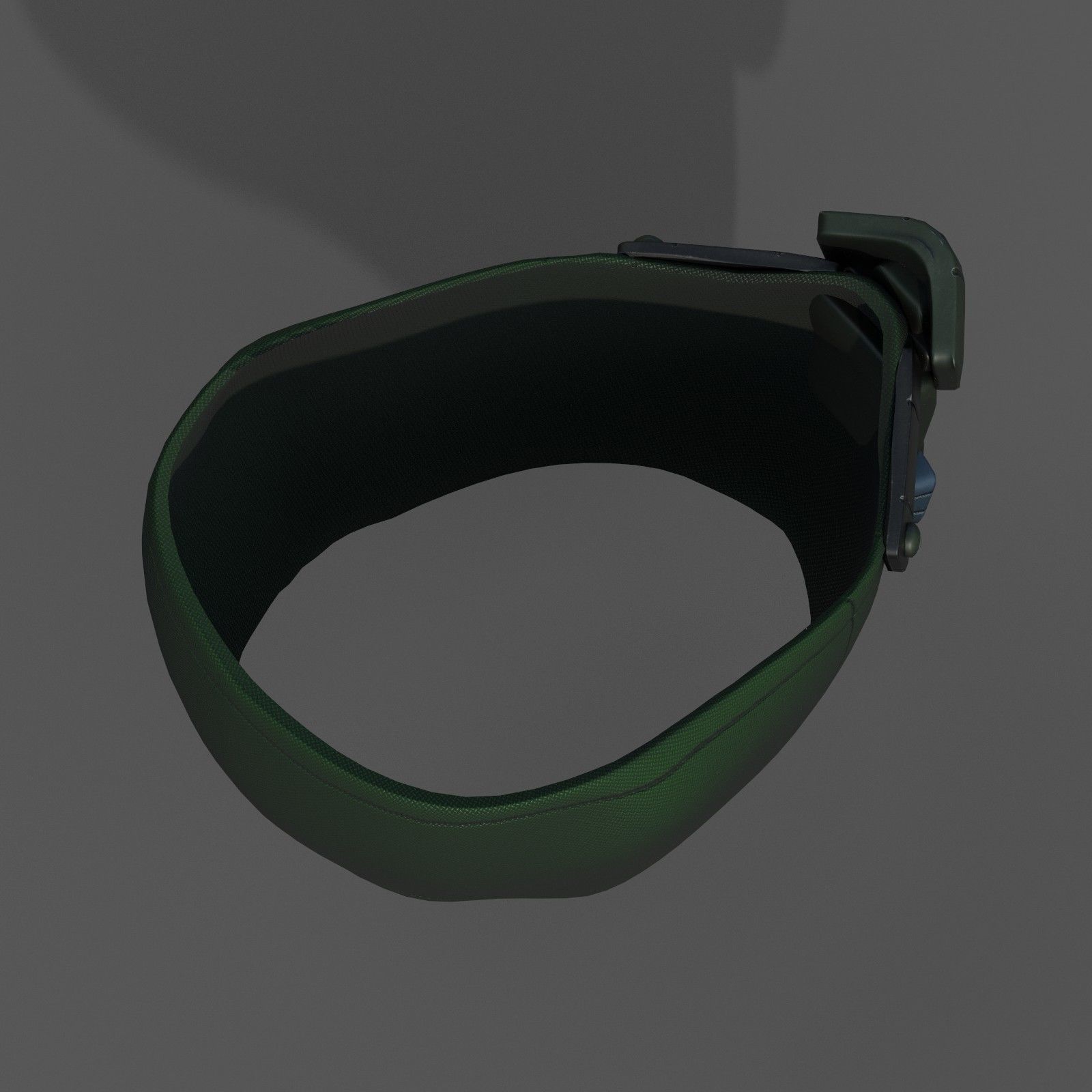 3D model Gas mask fabric futuristic protection isolated VR / AR / low ...