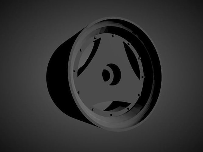 Advan A3A rims with brakes and tires for Hot Wheels 3D model 3D ...