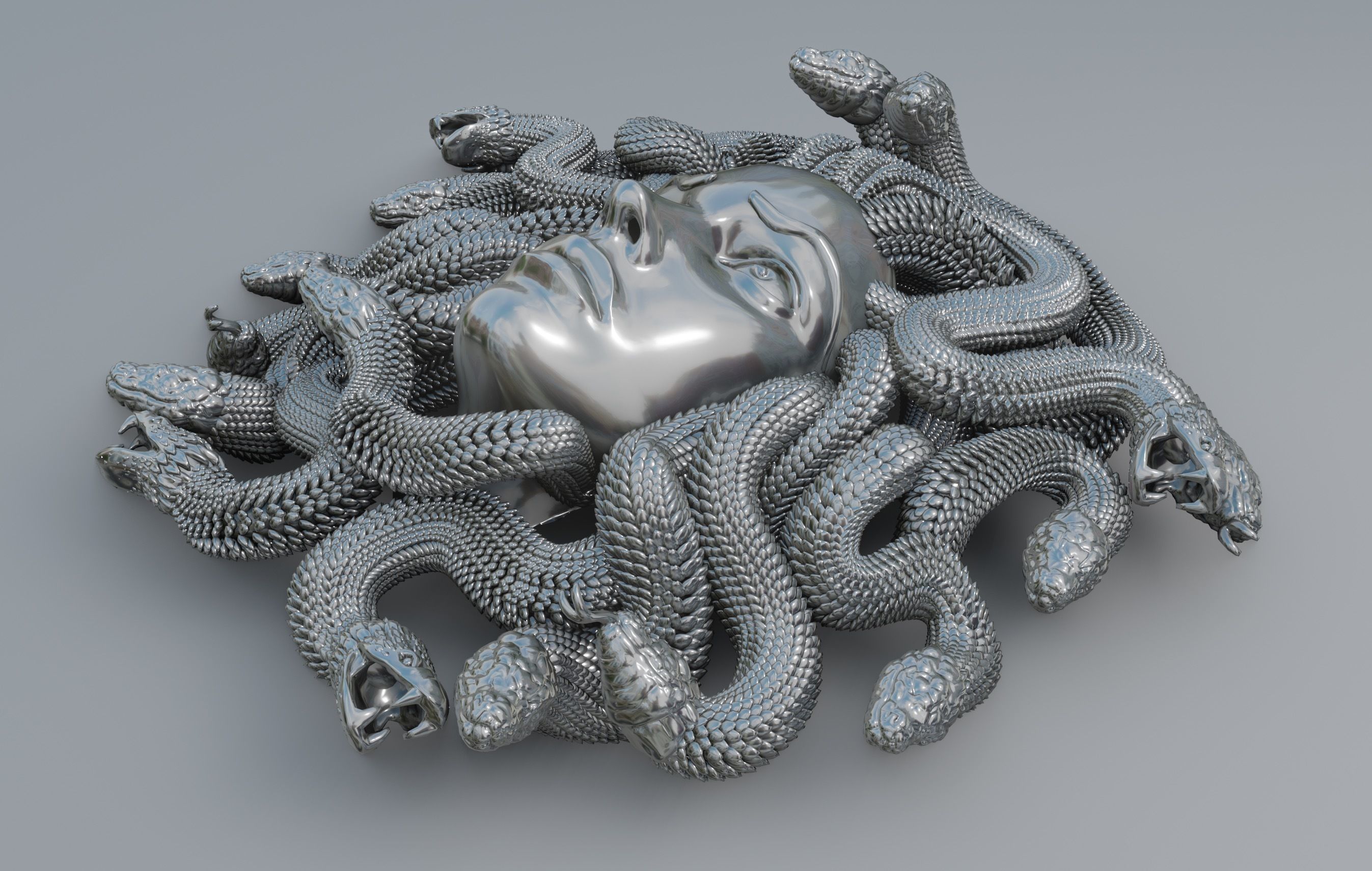 MEDUSA 3D model 3D printable | CGTrader