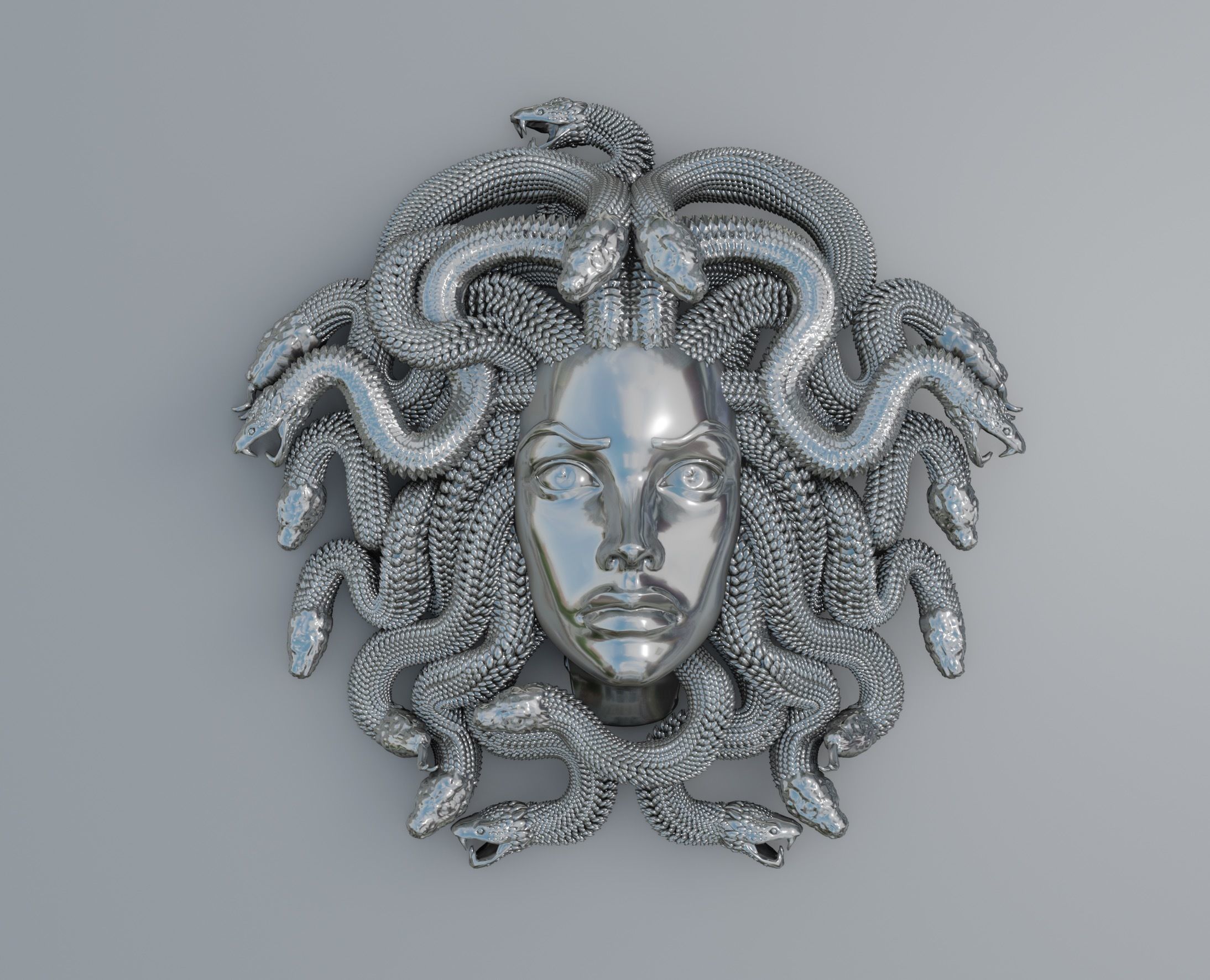 MEDUSA 3D model 3D printable | CGTrader