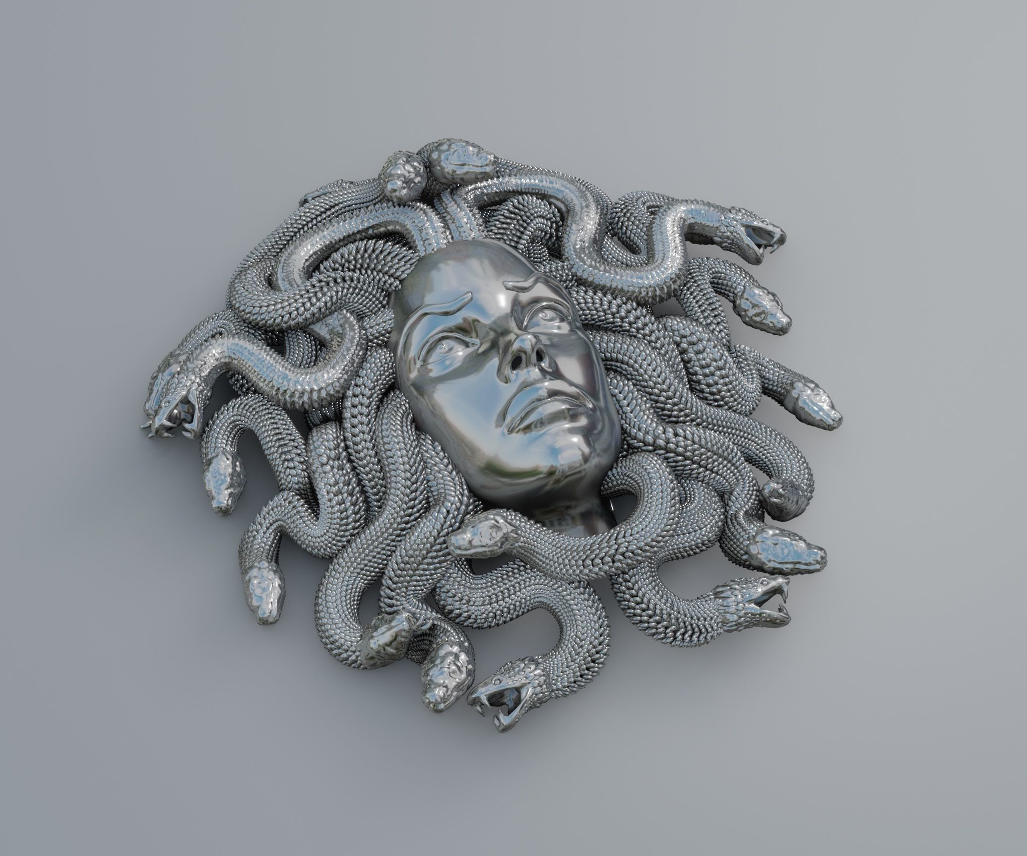 MEDUSA 3D model 3D printable | CGTrader