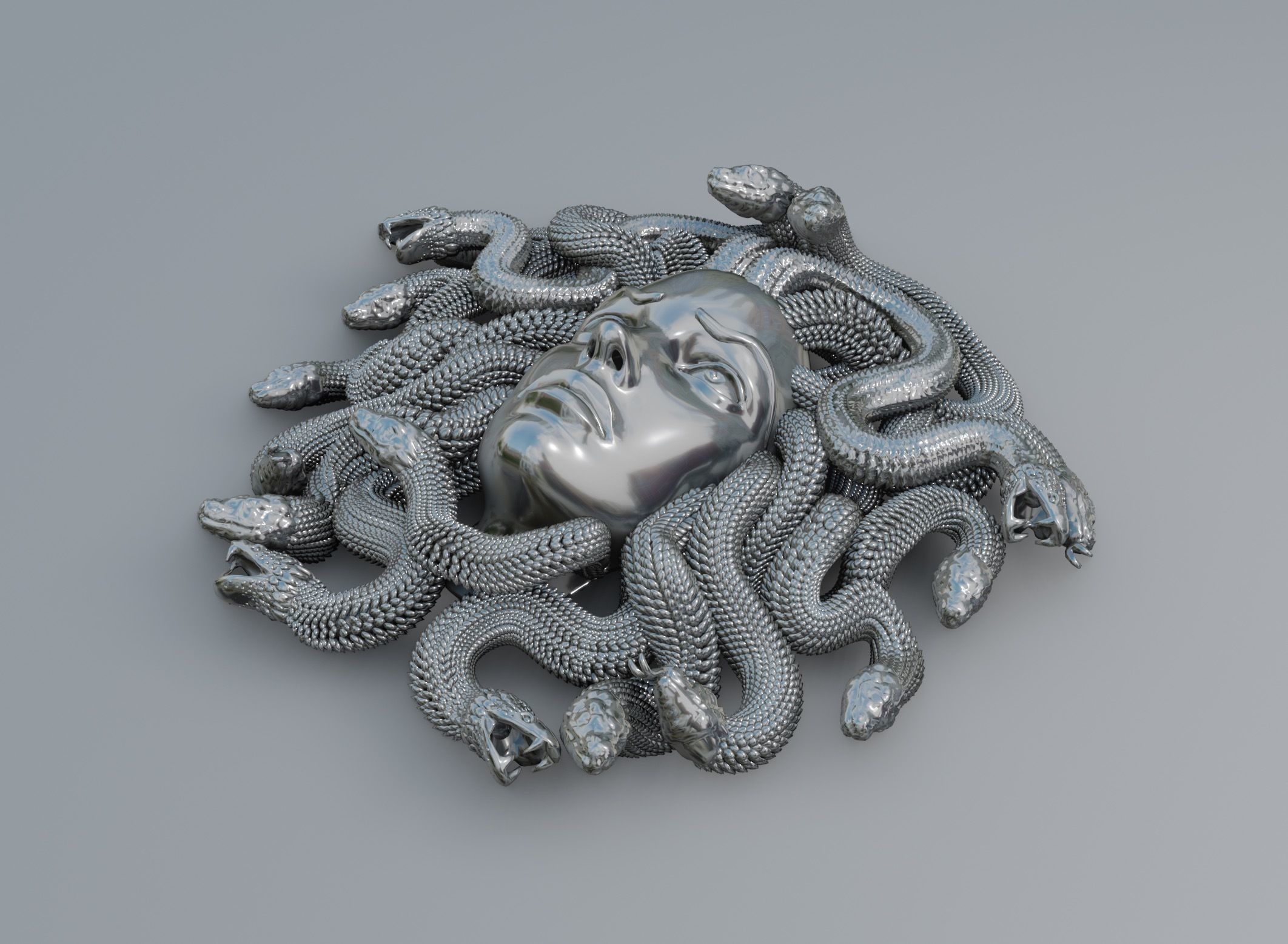 MEDUSA 3D model 3D printable | CGTrader