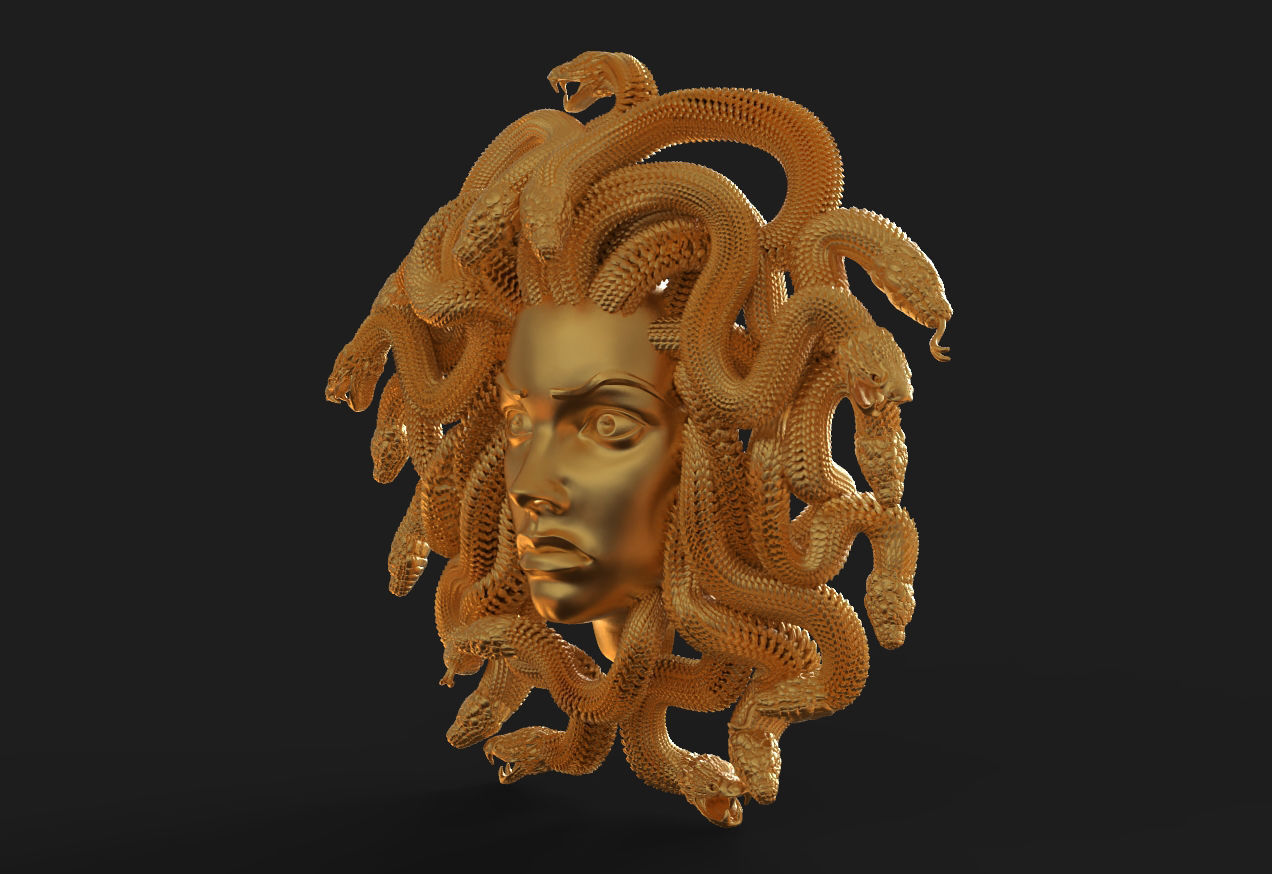 MEDUSA 3D model 3D printable | CGTrader