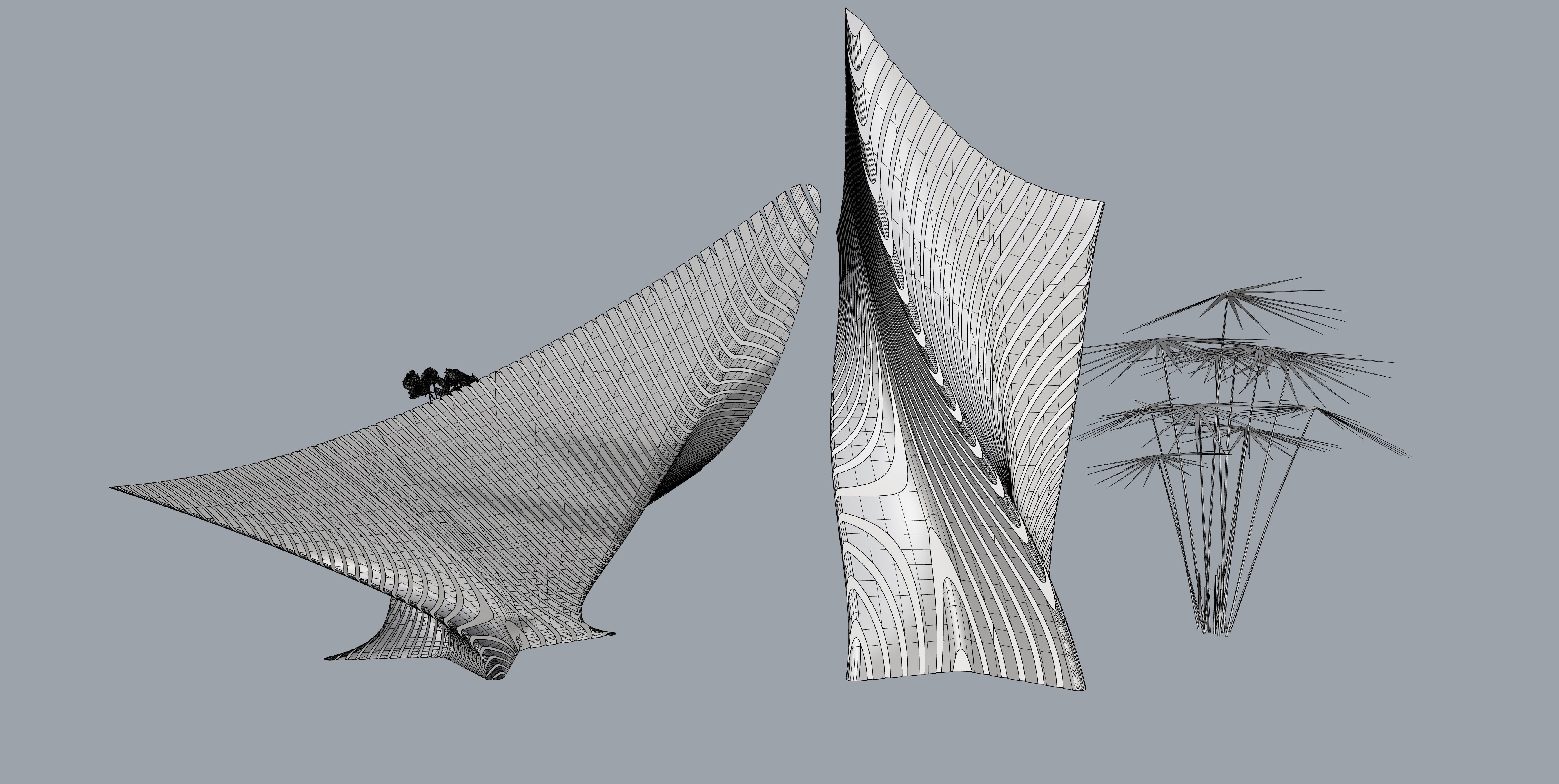 Parametric Tables 3D model | CGTrader