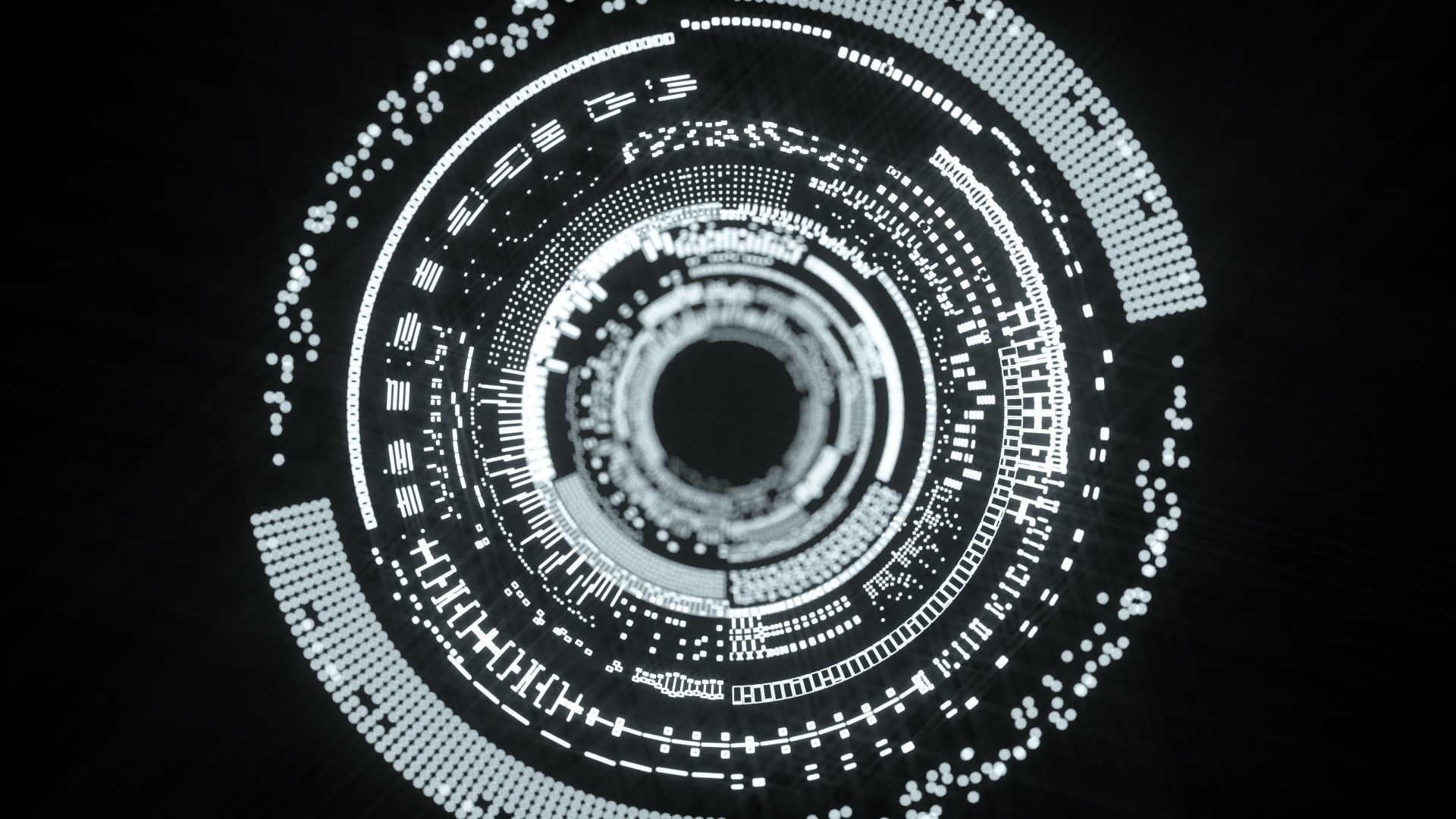 3D model Animated Sci-Fi UI elements set1 extended edition VR / AR / low-poly animated | CGTrader