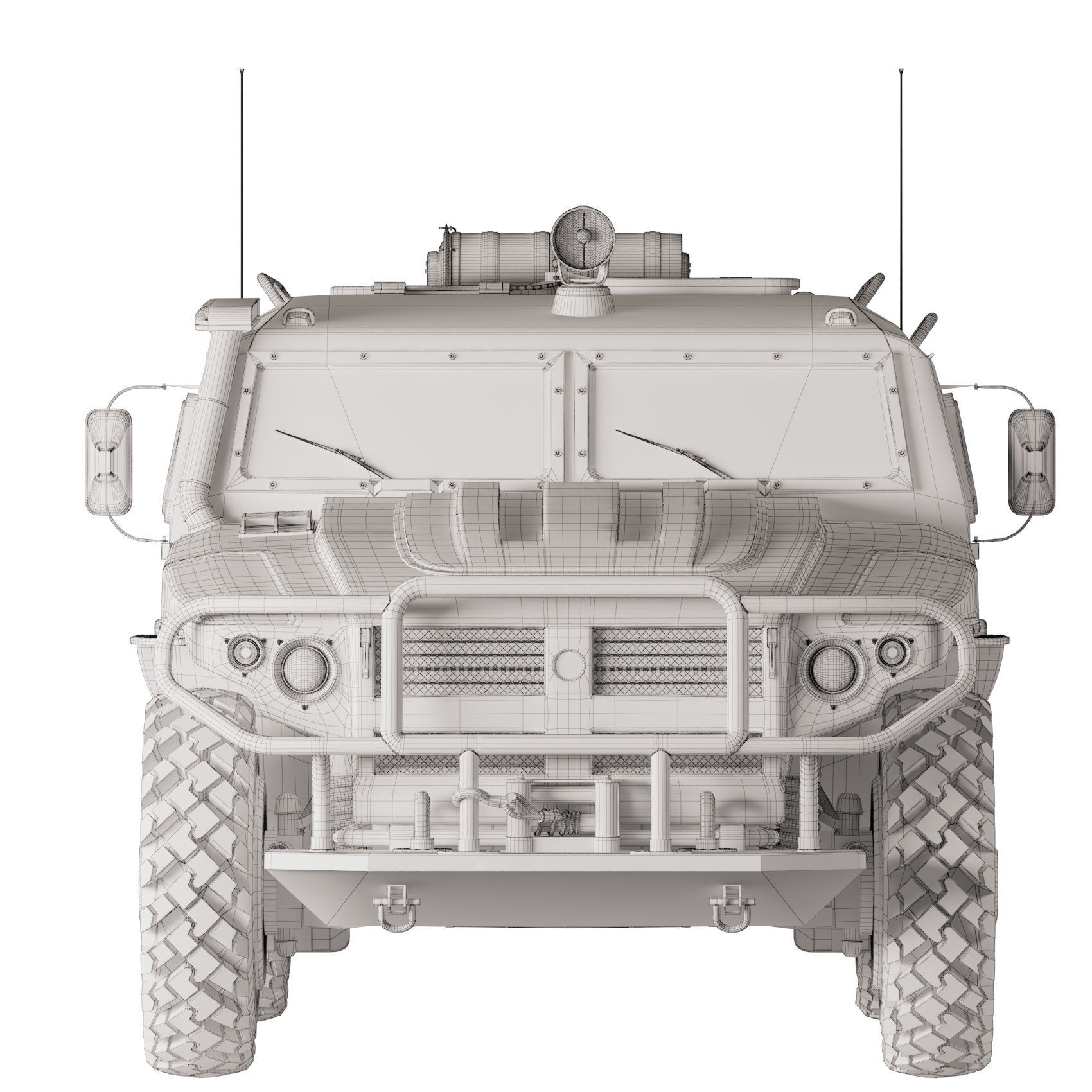 Gaz Tiger 2330 3D model | CGTrader