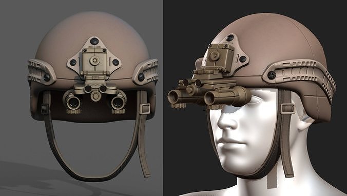 3D model Helmet military combat soldier armor VR / AR / low-poly | CGTrader