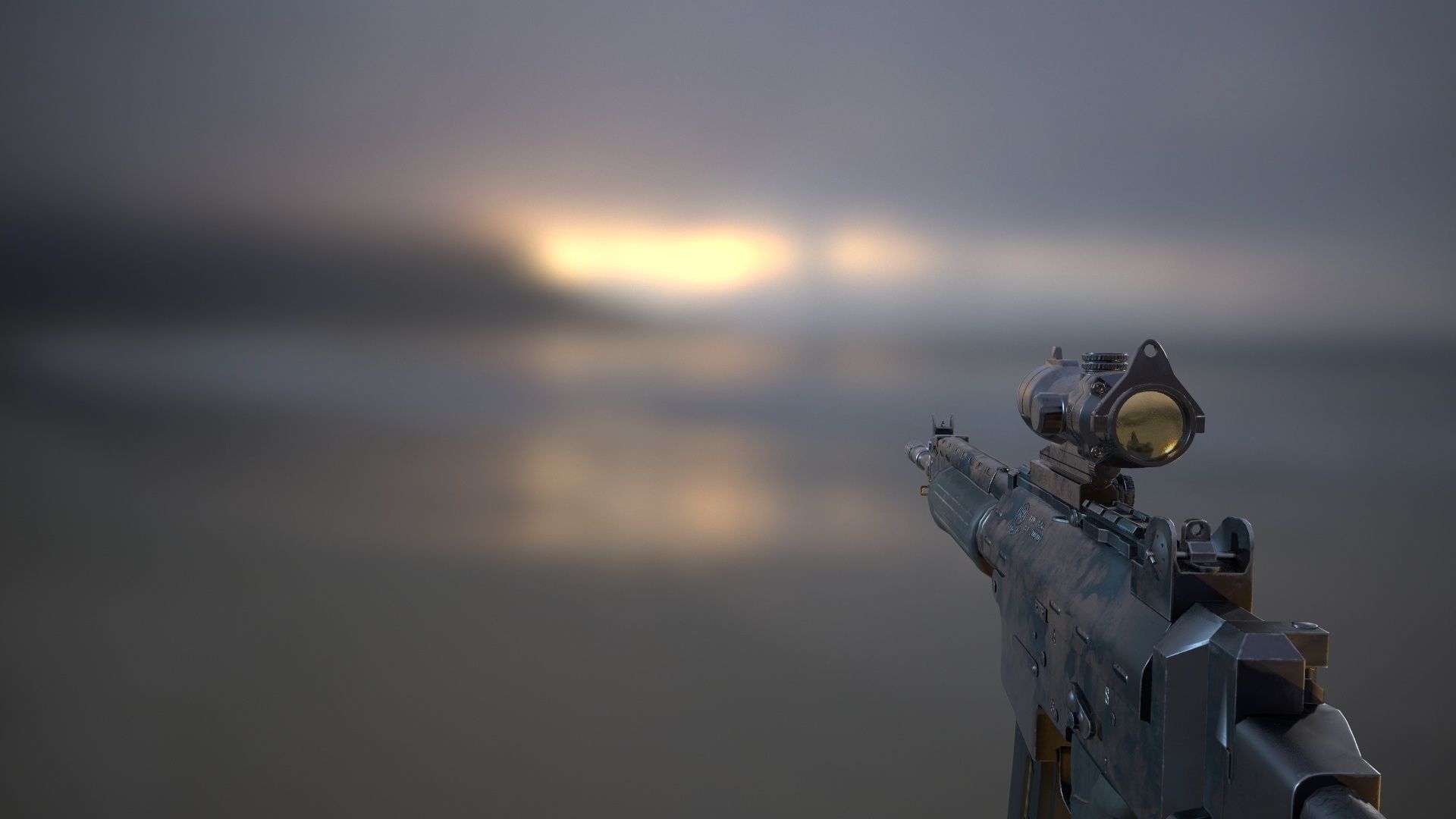 3D model FN Style NATO Rifle with Scope VR / AR / low-poly | CGTrader