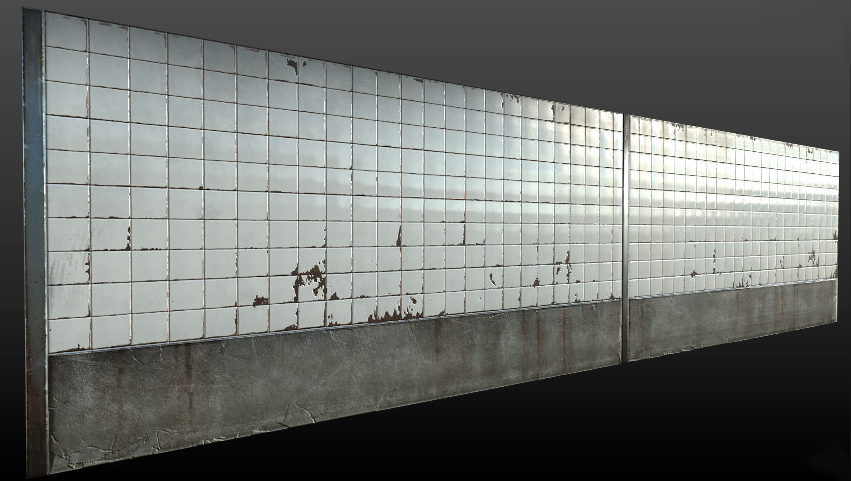 Texture old mosaic wall - VR AR VR / AR / low-poly | CGTrader