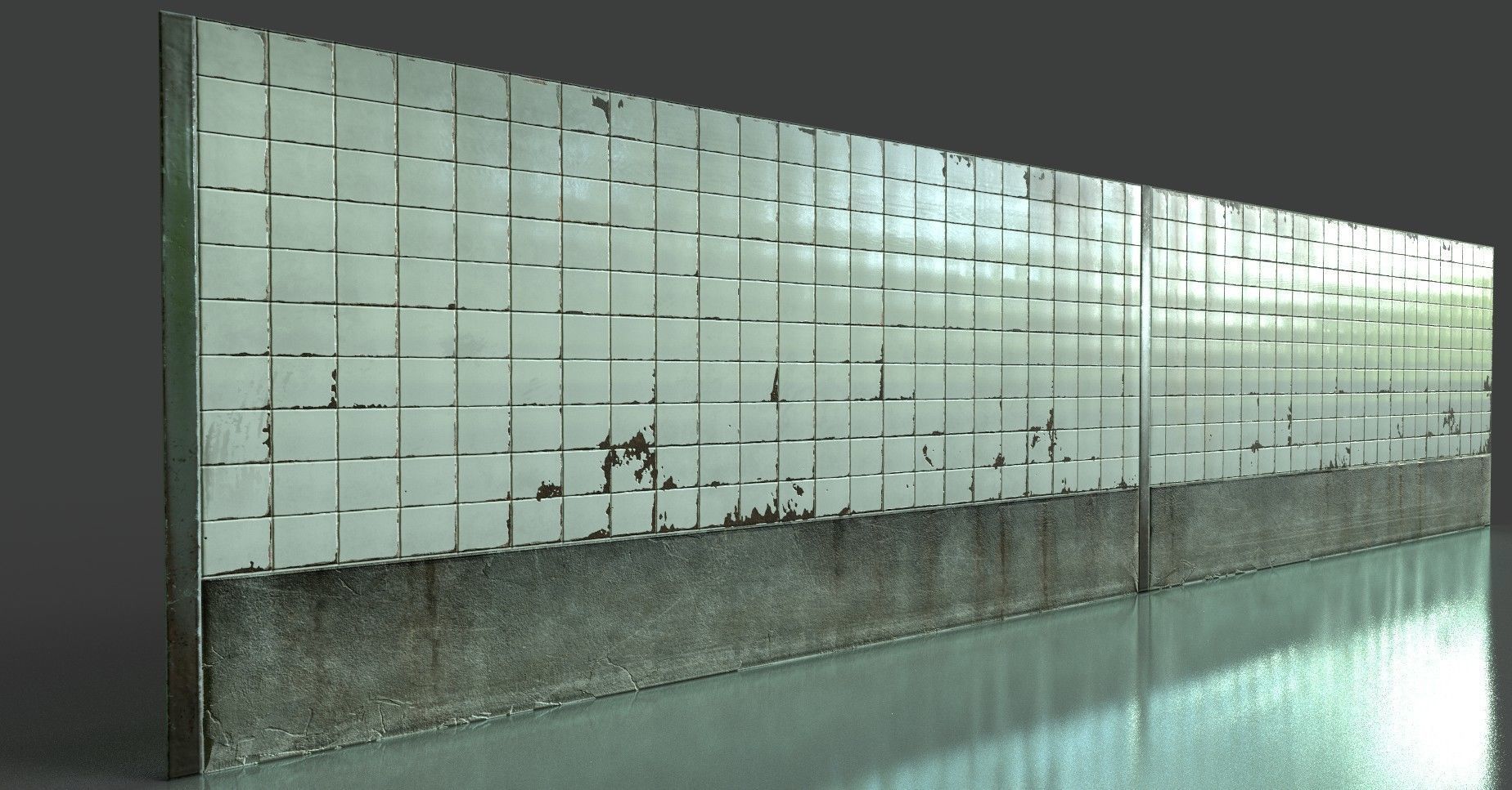 Texture old mosaic wall - VR AR VR / AR / low-poly | CGTrader