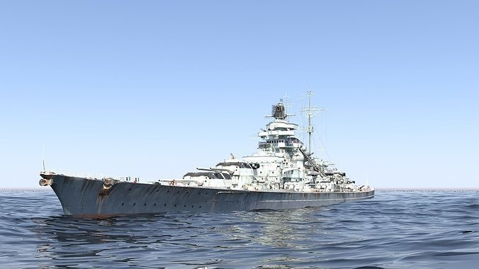 KMS Bismarck Updated 3D model | CGTrader