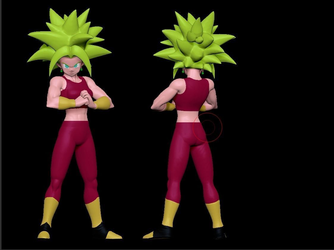 Kefla - Dragon ball Super 3D print Model - Updated 3D model 3D ...