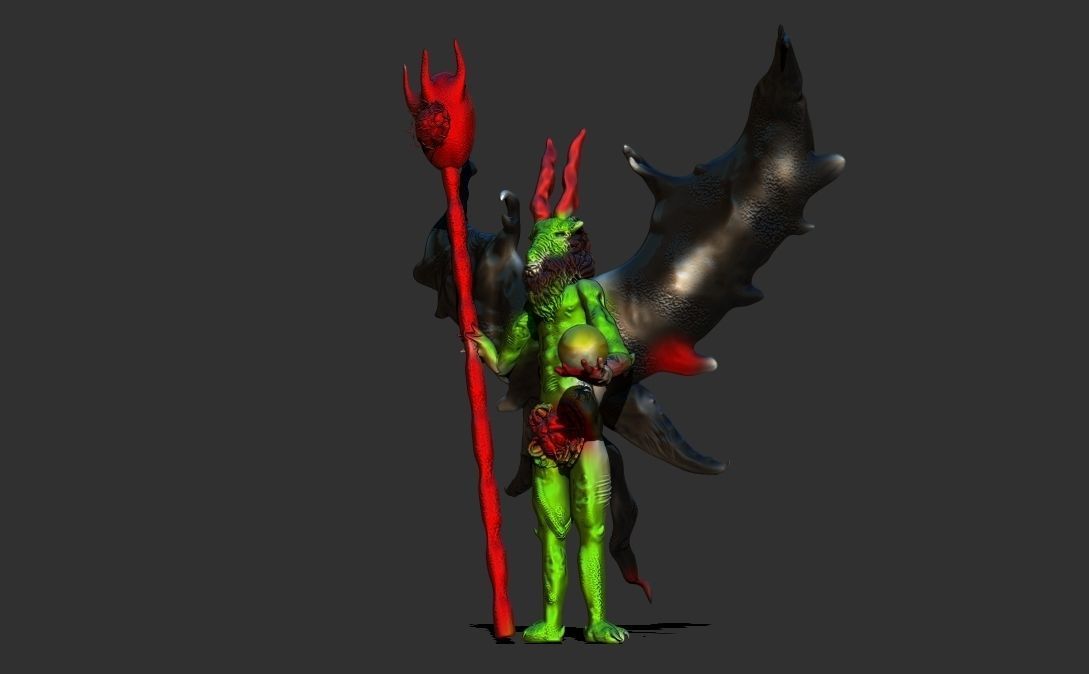 Devil 3D model | CGTrader