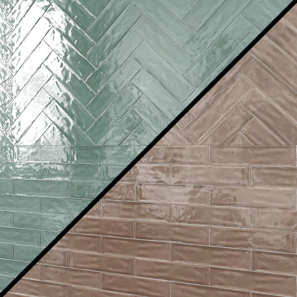 Slash 3 x 12 Ceramic Subway Tile 3D model | CGTrader